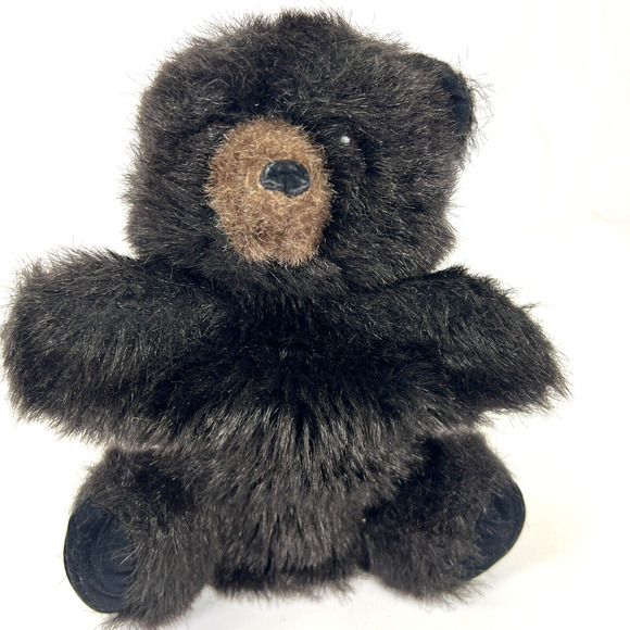 Folkmanis Puppets | Toys | Folkmanis Furry Folk Black Bear Hand Puppet ...